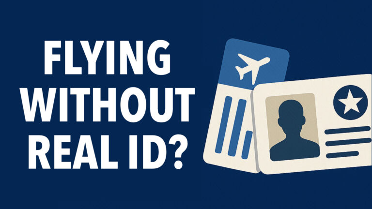 Flying Without a REAL ID? What Happens at the Airport After May 7 ...
